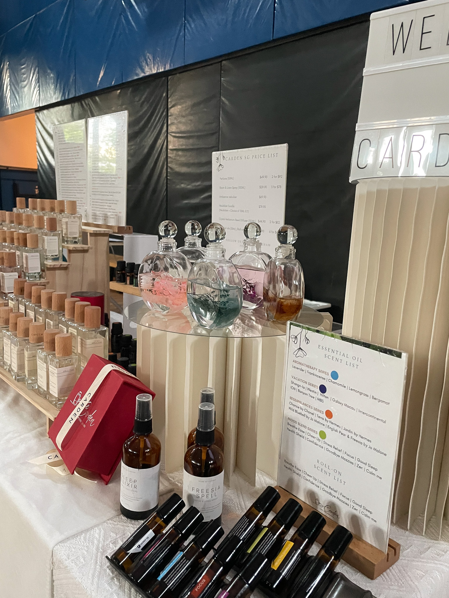 RC4’s Linen and Room Spray Workshop - Residential College 4